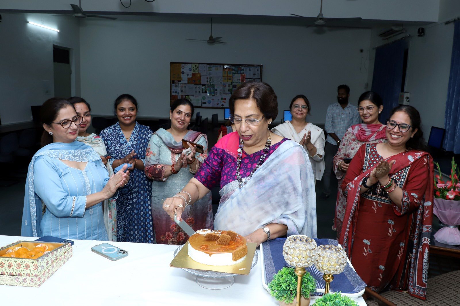 COMPUTER LAB INAUGURATED - POLICE DAV PUBLIC SCHOOL